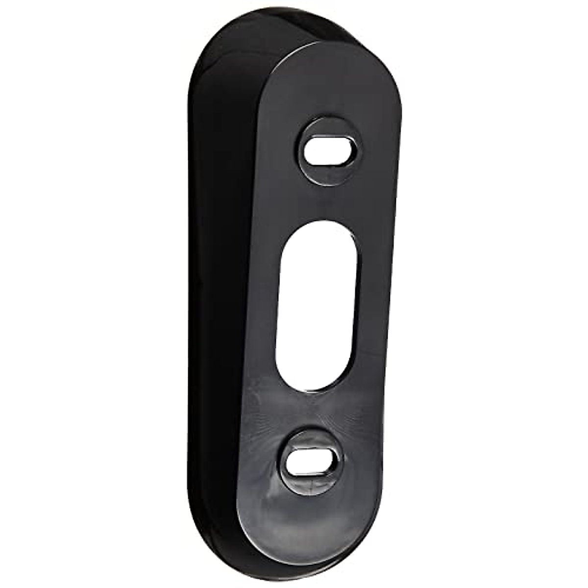 AirTech Home Automation Vertical Wedge and Base Bracket Replacement for Google Nest Hello Video Doorbell with10-Degree Downward View Compatible with Wired (Black)