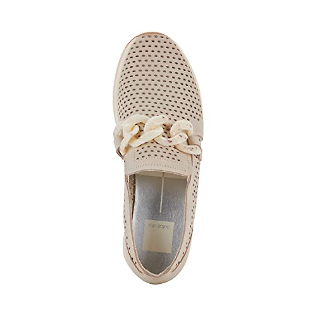 Dolce Vita Women's JHENEE PERF Sneaker, Sand Nubuck, 6.5
