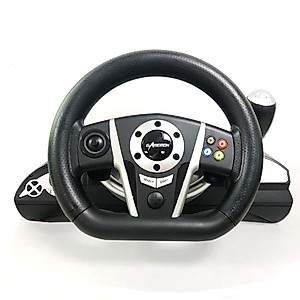 GAMEMON Racing Wheel Compatible With Xbox one Xbox360 PS4 PS3Nintendo Switch PC-USB Android With Gear and Pedal