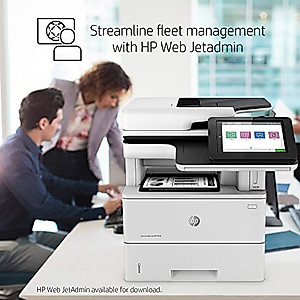 HP LaserJet Enterprise MFP M528f Monochrome All-in-One Printer with built-in Ethernet & 2-sided printing (1PV65A)