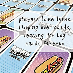 University Games Dog Man The Hot Dog Card Game for Ages 5 and Up, 2 to 4 Players Based on The Dog Man Books by Dav Pilkey (07011), Yellow