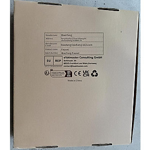 BiaoTeng Bathroom Faucet Waterfall Vintage Chrome Single Hole Hot or Cold Bathroom Sink Faucet 1 Hole Waterfall Brass Bathroom Sink Faucet Waterfall, Chrome