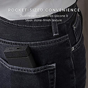 Native Union Smart Charger PD 20W – Power Delivery Enabled Fast-Charging 2-Port USB-A & USB-C Wall Charger – Pocket-Sized Design Includes Travel Adapters (Slate)