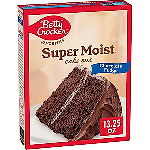 Betty Crocker Supermoist Chocolate Fudge Cake Mix, 13.25 OZ