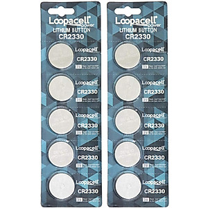 LOOPACELL 10 Lithium 3V Batteries CR2330