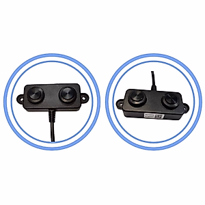 Taidacent Waterproof Ultra-Precision Ultrasonic Sensor Presence and Detection Parking Occupancy Sensor Vehicle Presence Detector Ultrasonic Range Detector in Outdoor (PWM)