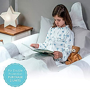 BANBALOO | Bed Bumper For Toddlers | Bed Rails For Queen, King, Twin, Full-Size Bed | Toddler Bed Bumper | Bumpers For Bed | Bed Rail For Toddlers | Bed Barrier For Toddler | Foam Bumpers For Toddlers