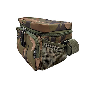 Everest Cooler/Lunch Pattern Bag, Woodland Camo, One Size,CB6P-CAMO