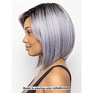 Bundle - 5 Items: Silky Sleek by Rene Paris, Christy's Wigs Q & A Booklet, 2oz Travel Size Wig Shampoo, HD Smooth and Wide Tooth Comb - Color: Icy Petal