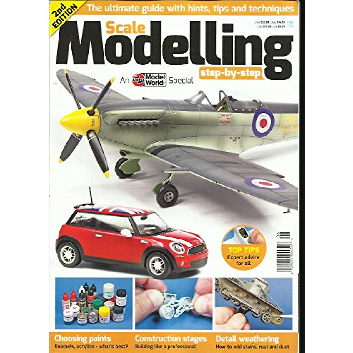 SCALE MODELLING MAGAZINE, TOP TIPS EXPERT ADVICE FOR ALL 2nd EDITION ISSUE,2018