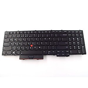Replacemet Parts for Lenovo ThinkPad P51 P71 US English Keyboard with Backlit 01HW200 01HW282