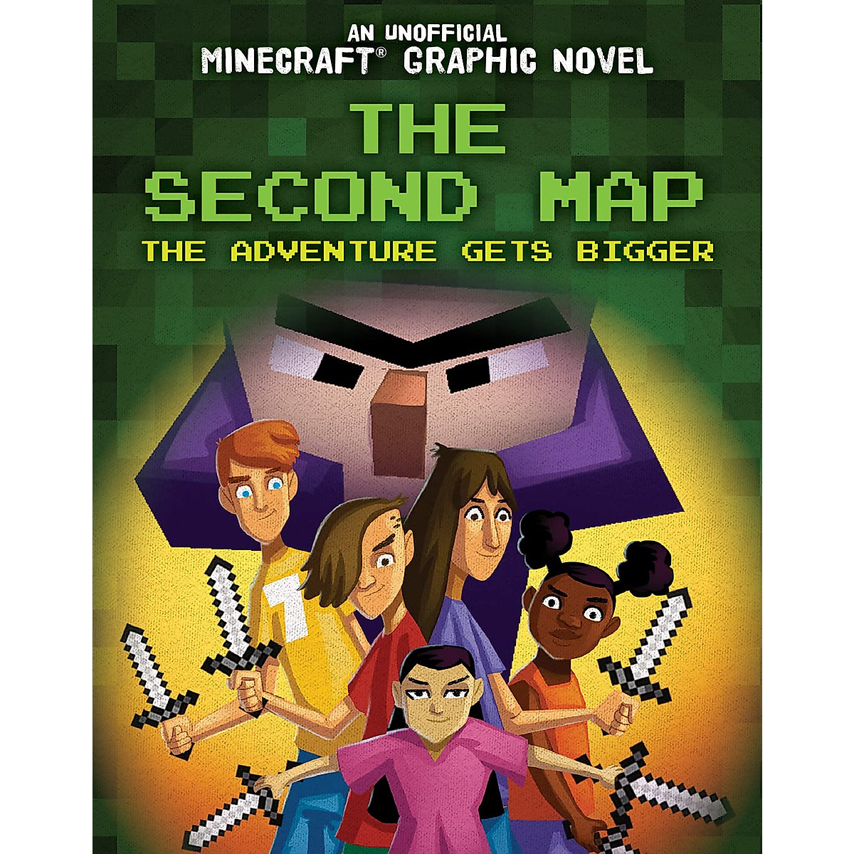 The Second Map: The Adventure Gets Bigger (Unofficial Minecraft Graphic Novels)