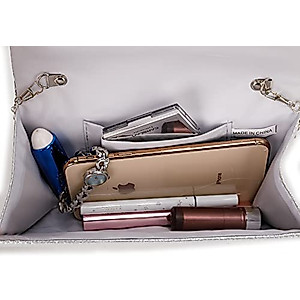 Taponukea Clutch Purses for Women Fancy Handbags for Evening Bag Shiny Rhinestone Studded Prom Party Bridal Clutches