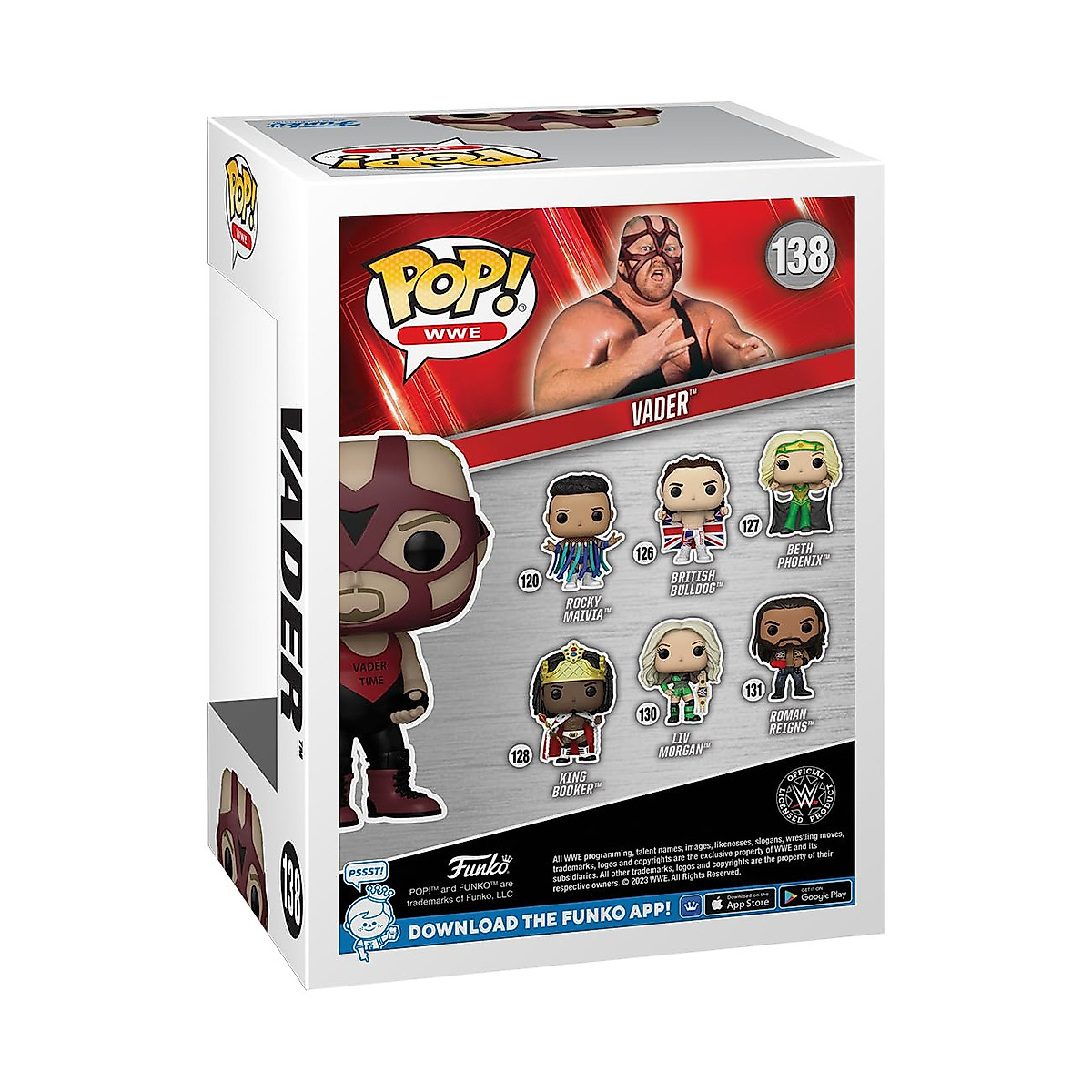 Funko POP! WWE: Big Van Vader - Collectable Vinyl Figure - Gift Idea - Official Merchandise - for Kids & Adults - Sports Fans - Model Figure for Collectors and Display