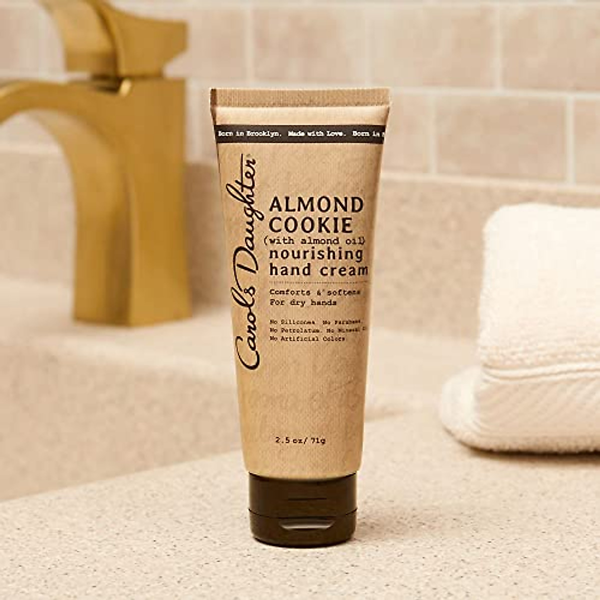 Carol’s Daughter Almond Cookie Body Gift Set For Dry Skin, Blended with Almond Oil, Contains Sulfate Free Body Wash, Hand Cream, and Body Lotion, Paraben Free