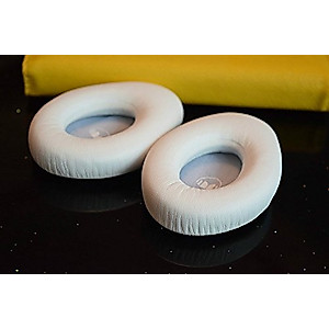 Replacement Earpads Ear Cushion Covers for Monster Diamond Tears Headphone (White)