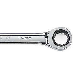 GEARWRENCH Ratcheting Combination Wrench 14mm, 12 Point - 9114D