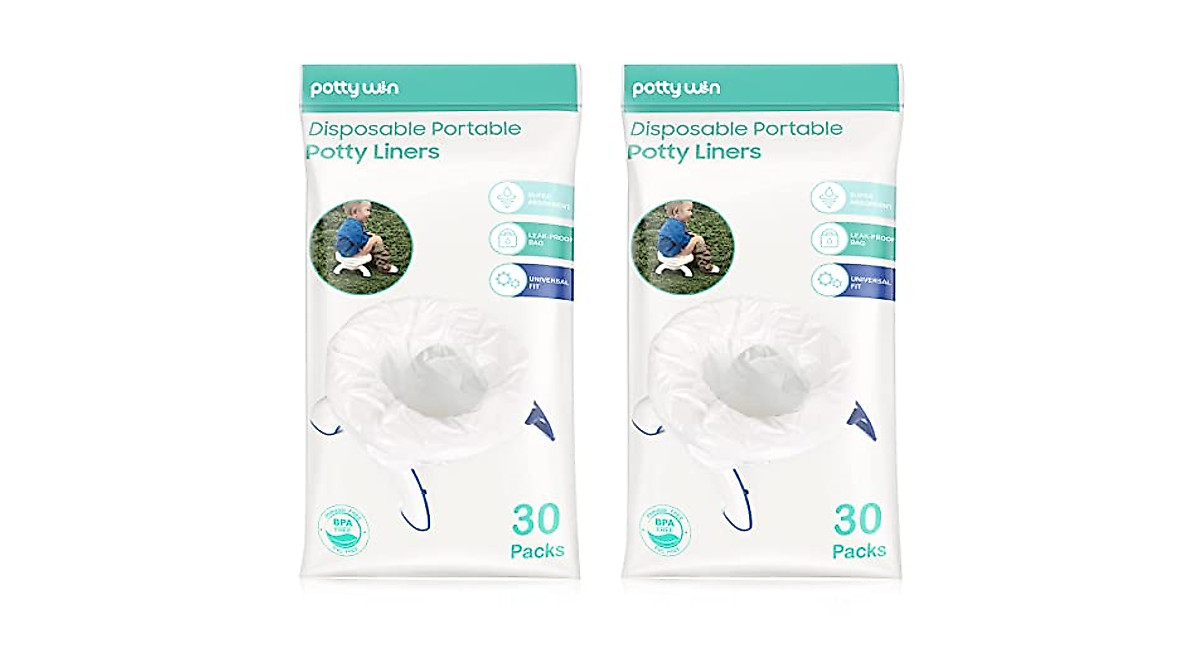 Disposable Potty Liners for Quick Travel Cleanup