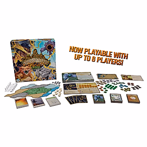 Greater Than Games | Spirit Island: Jagged Earth | Cooperative Strategy Board Game Expansion | 1 to 6 Players | 90+ Minutes | Ages 14+