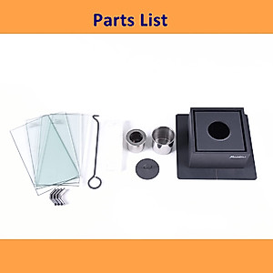 Bio Ethanol Fireplace Smokeless Portable Tabletop Fire Pit for Indoor Outdoor Garden Decor, Portable Tabletop Fireplaces