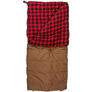 Stansport 6 lbs. Grizzly Sleeping Bag (529-100), 81" L x 39" W, Brown