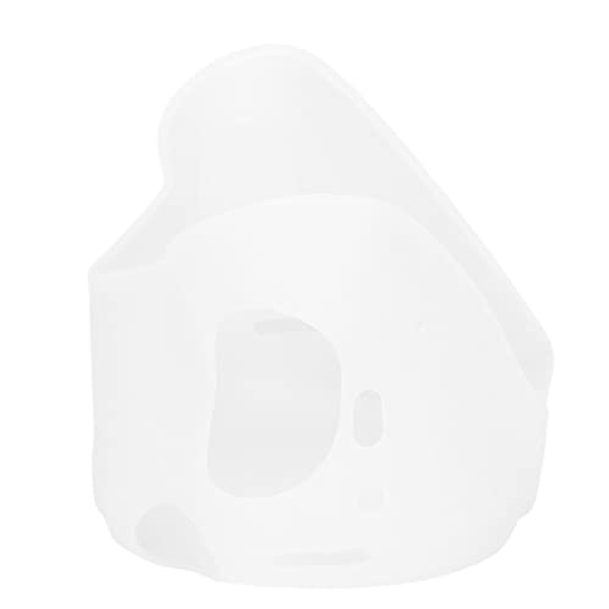 VR Glasses Silicone Protective Cover for Oculus Quest 2, Scratch Proof and Shock Resistance VR Headset Protective Shell Mask Accessories(White)