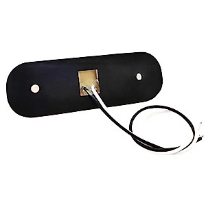 ACSUZ 10Pcs Truck Accesorios Trailer Car External Lights 12V 24V Warning Tail Light Signal Brake Lamps for Truck Trailer Lorry Bus,Green