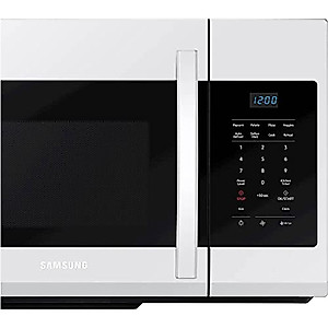 Samsung 1.7 Cu. Ft. White Over-The-Range Microwave