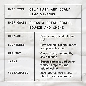 SUPERZERO Detox Solid Shampoo Bar for Oily Hair & Scalp, Made With Clean & Organic Ingredients, Sulfate-Free, Cruelty-Free & Vegan