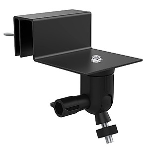 Shyueda Weatherproof Gutter Mount Compatible with Blink xt/xt2/Outdoor/Eufycam 2/E/2C/Pro/Arlo Pro/2/3/4/HD/Ultra/Ultra 2/Essential-Black(1Pack)