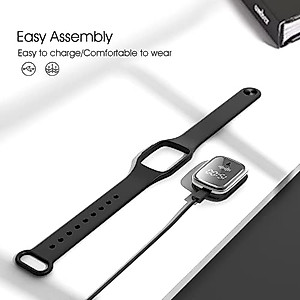 Mosquito Repellent Bracelet Outdoor, Ultrasonic Insect Wristband Watch USB Charging Portable Repeller Electronic Bracelet Highly Effective Anti Mosquito Baby Kids Adults