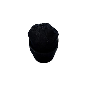 Polo Ralph Lauren Men's Big Pony Beanie Cap (One Size, Black/White Pony)