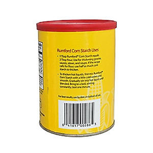 Rumford Non-Gmo Corn Starch, 12 Ounce