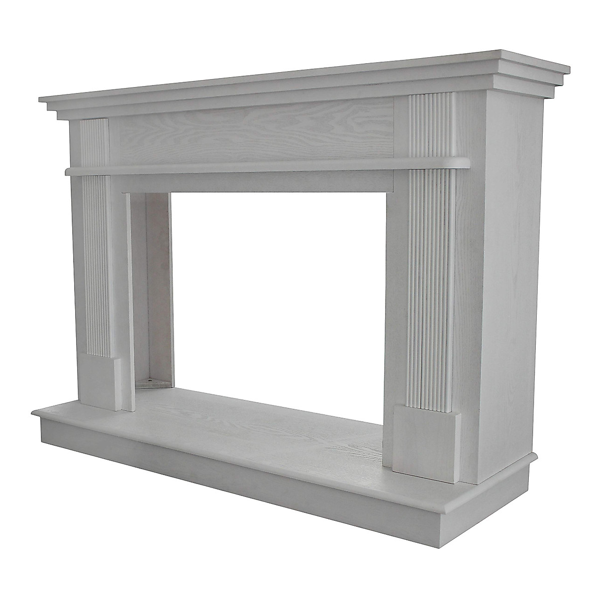 Ashley Hearth AG34MK-W White Mantel Kit for AGVF340 Stove