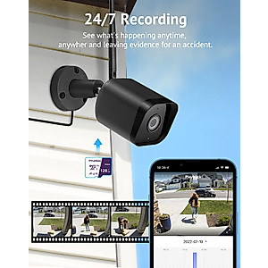 LaView Outdoor Security Cameras 1080P HD,Cameras for Home Security with AI Human Detection,Waterproof IP65,2-Way Audio,Clear Night Vision,2.4G WiFi,SD Card Slot&US Cloud Storage,Work with Alexa,ONVIF