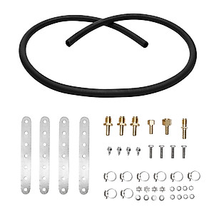Low Pressure Drop Transmission Oil Cooler Kit Max 40K GVW Replaces# LPD47391, 47391 - Silver