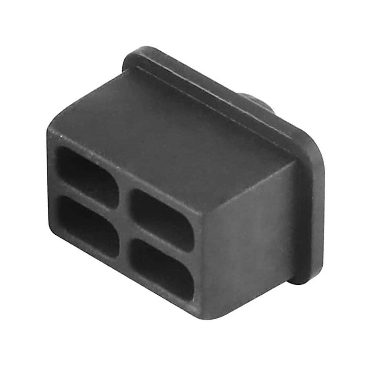 AIMPGSTL 50PCS SFP Port Anti Dust Cover Cap SFP Dustproof Plug Soft Silicone Protector for Ethernet Switch, Router and Network Interface Card,etc.