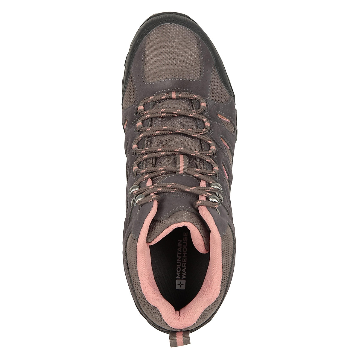 Mountain Warehouse Belfour Waterproof Womens Outdoor Boots Grey Womens Shoe Size 7 US