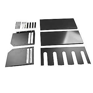 ETAINGYEUN Power Tool Sorter Wall Mount Heavy Duty Drill Storage Rack For Garage Workshop (Black)