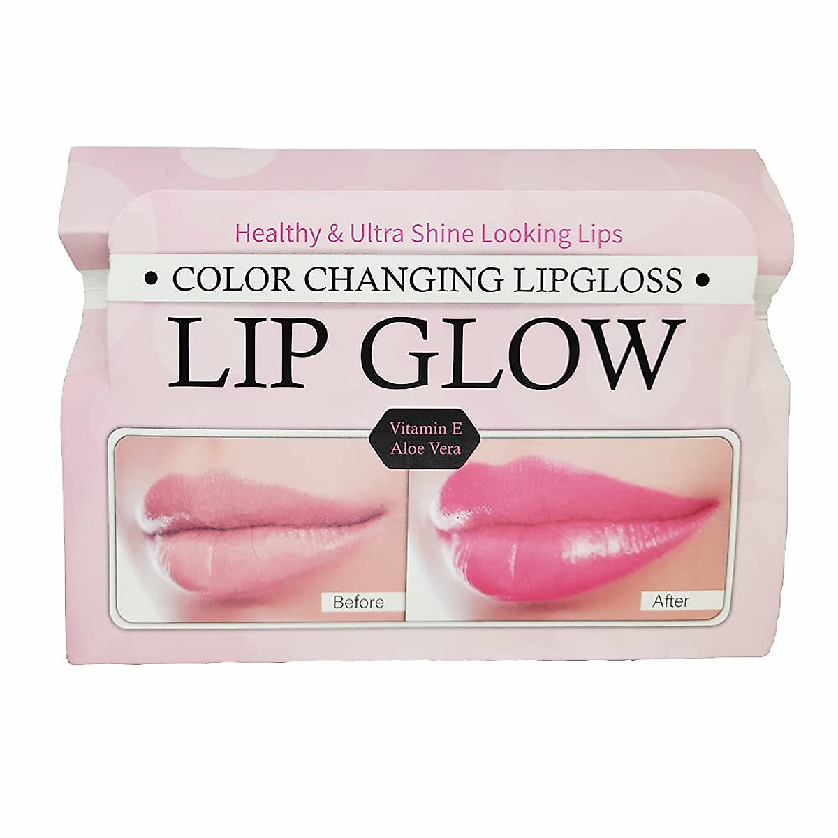 Magic Collection Lip Glow Color Changing Lip Gloss (1 Tube)