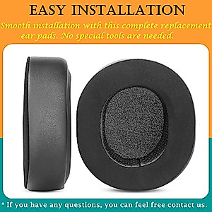 TaiZiChangQin Arctis 7P 7P+ Upgrade Thicker Ear Pads Cushion Memory Foam Replacement Compatible with SteelSeries Arctis 3 5 7 7P 7P+ 9X Arctis Pro/ATH M40X M50X M50XBT Headphone