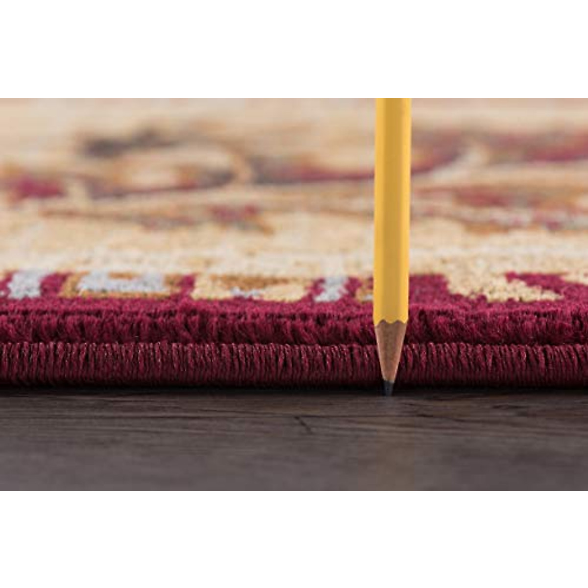 Universal Rugs Lakeside Retreat Area Rug, 9' x 12', Red