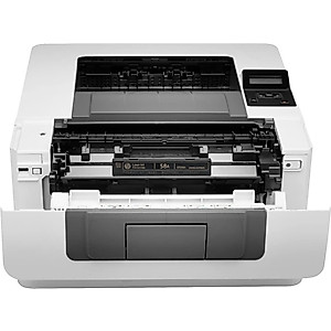 HP Laserjet Pro M404dn Wired Monochrome Laser Printer with Built-in Ethernet, White - Print only - 2-line LCD, 40 ppm, 1200 x 1200 dpi, Auto 2-Sided Printing, 8.5 x 14