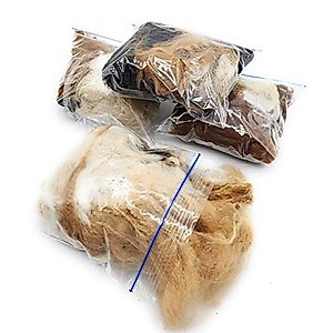 Bird Nesting Ball Alpaca Fiber REFILL - 4 Bags