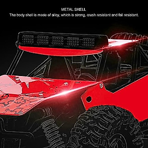HEEPDD RC Toy Cars, Strong Adhesion Anti Slip 2.4Ghz Offroad Car for Gift (Red)