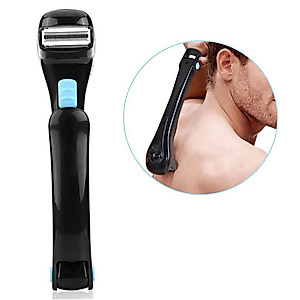 Back Hair Shaver Foldable Electric Body Hair Remover Men Razor with Long Handle