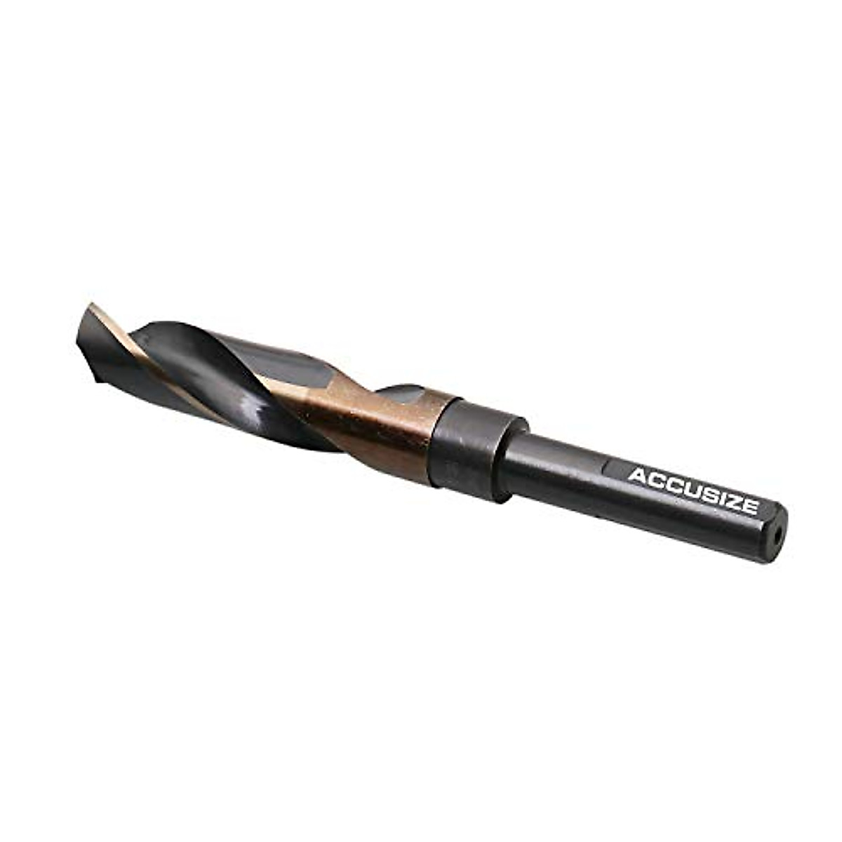 Accusize Industrial Tools 3/4'' ANSI M35(H.S.S. + 5% Cobalt) S and D Drill, 1/2'' Shank, 135 Degree Split Point, 0412-0034