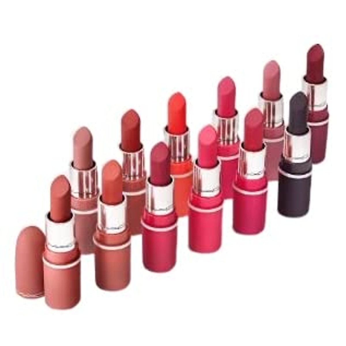 MAC Holiday 2022 Collection Celebrate in Colour Powder Kiss Lip Vault x 12: Destined For Stardom