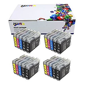 HIINK Compatible Ink Cartridge Replacement for Brother LC51 LC 51 Ink Cartridges Used with MFC-230C MFC-240C MFC-3360C MFC-440CN MFC-465cn MFC-5460CN MFC-5860CN MFC-665CW MFC-685cw MFC-845CW (20 PK)
