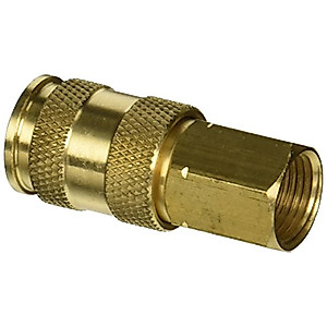 Milton Industries (S-766) 3/8" FNPT Female V-Style High-Flow Coupler